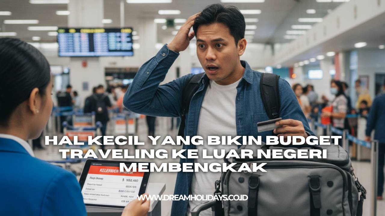 Hal Kecil yang Bikin Budget Traveling ke Luar Negeri Membengkak