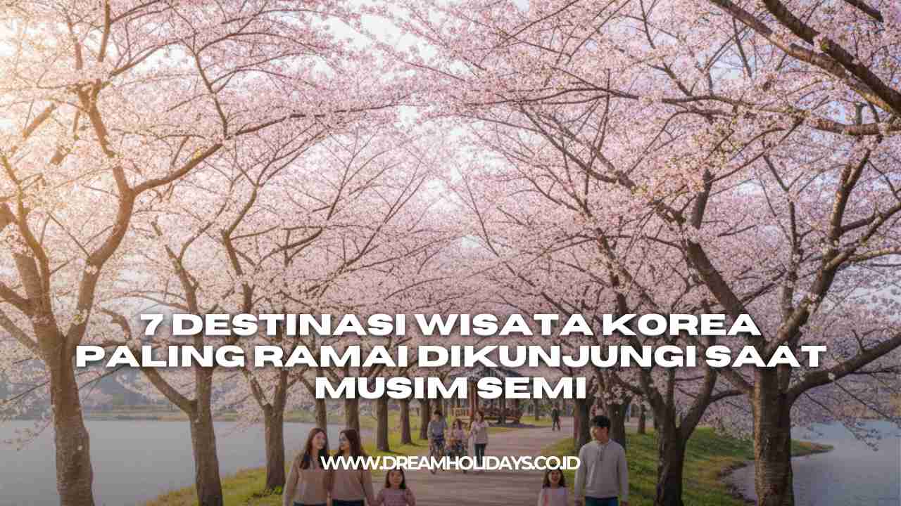 7 Destinasi Wisata Korea Paling Ramai dikunjungi Saat Musim Semi